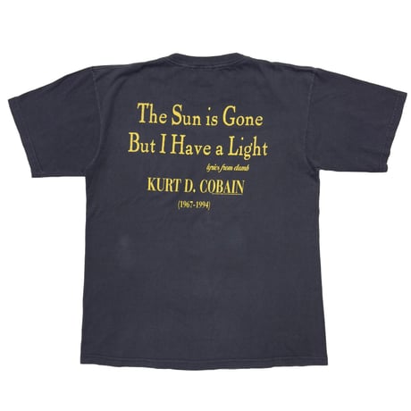 NIRVANA KURT COBAIN MEMORIAL RHE SUN IS GONE GI...