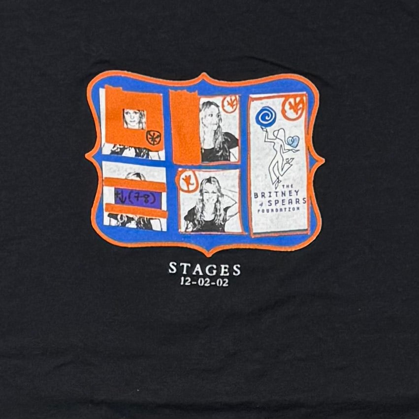 BRITNEY SPEARS STAGES 2002 DELTA LARGE 8418 | g...