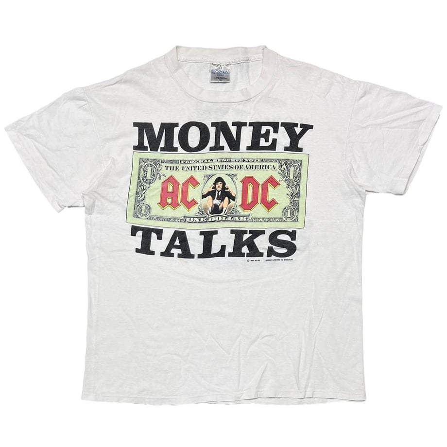 AC/DC 1990 MONEY TALKS WORLD TOUR 1990/1991 WHI...