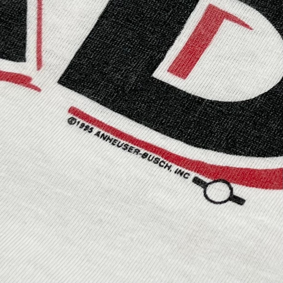 Budweiser 1995 YOUR PAD OR MINE? WHITE FITS XL ...