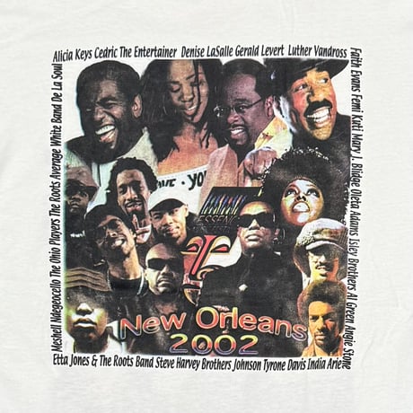ESSENCE 2002 MUSIC FESTIVAL WHITE ALL SPORT XL ...