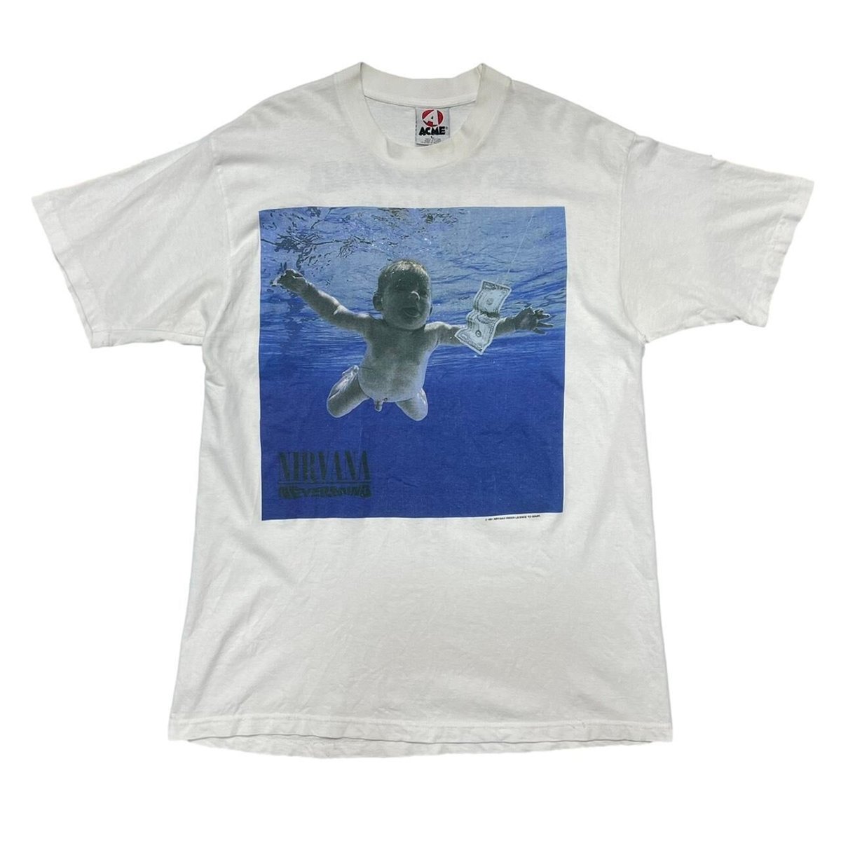 NIRVANA NEVERMIND ACME TAG LARGE 7763 | greatLA NIRVANA NEVERMIND ACME TAG LARGE 7763 | greatLA