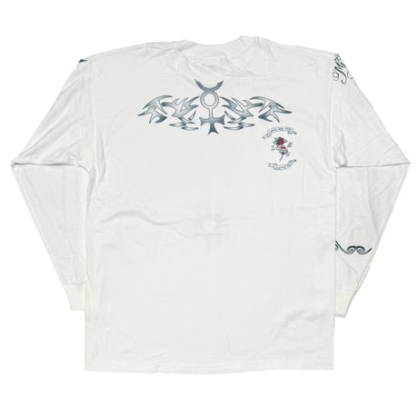 DENNIS RODMAN TATTOO LS WHITE XL 4912 | greatLA...