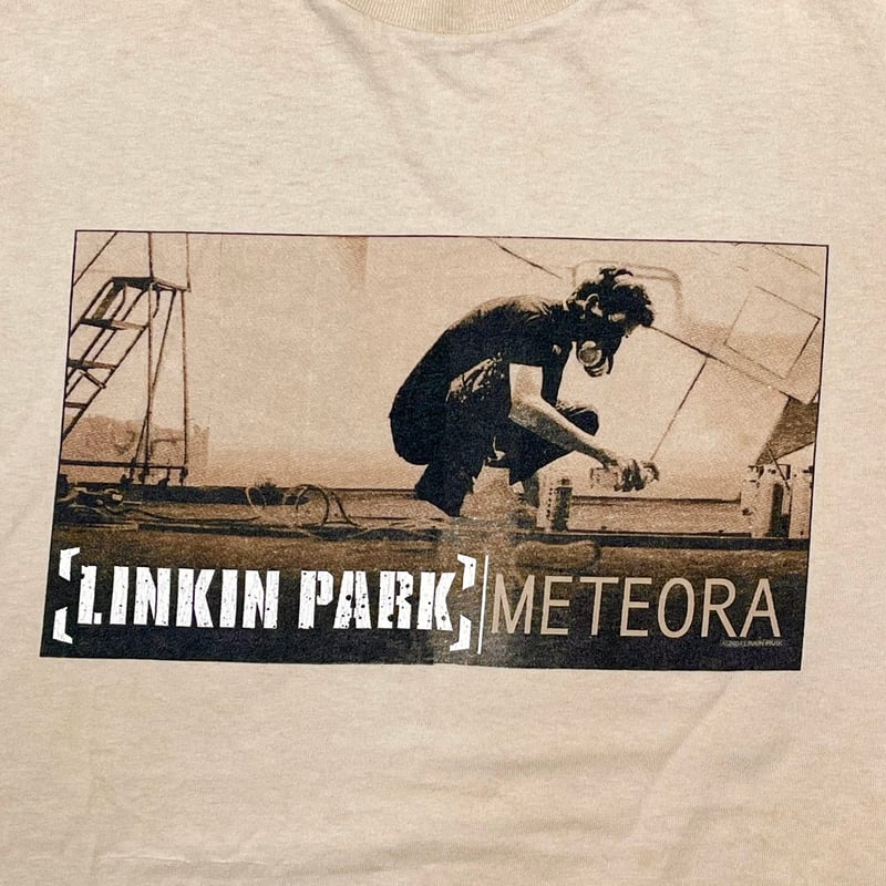 LINKIN PARK METEORA WORLD TOUR 2004 BEIGE XL 42 LINKIN PARK METEORA WORLD TOUR 2004 BEIGE XL 42