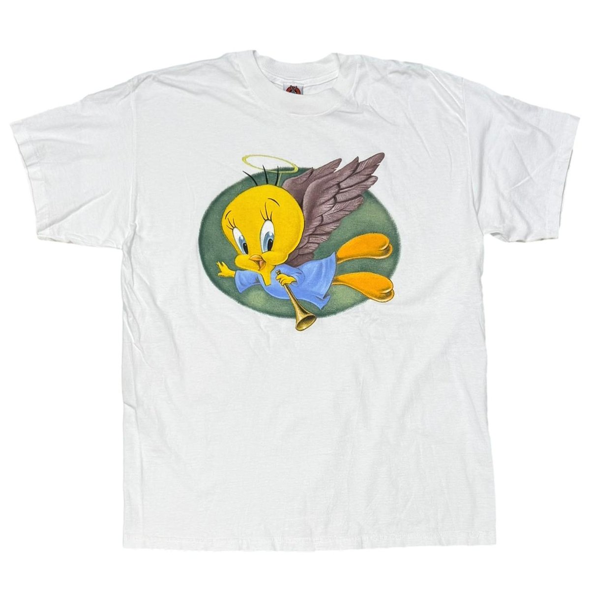 LOONEY TUNES TWEETY ANGEL WHITE LARGE 0154 | gr...