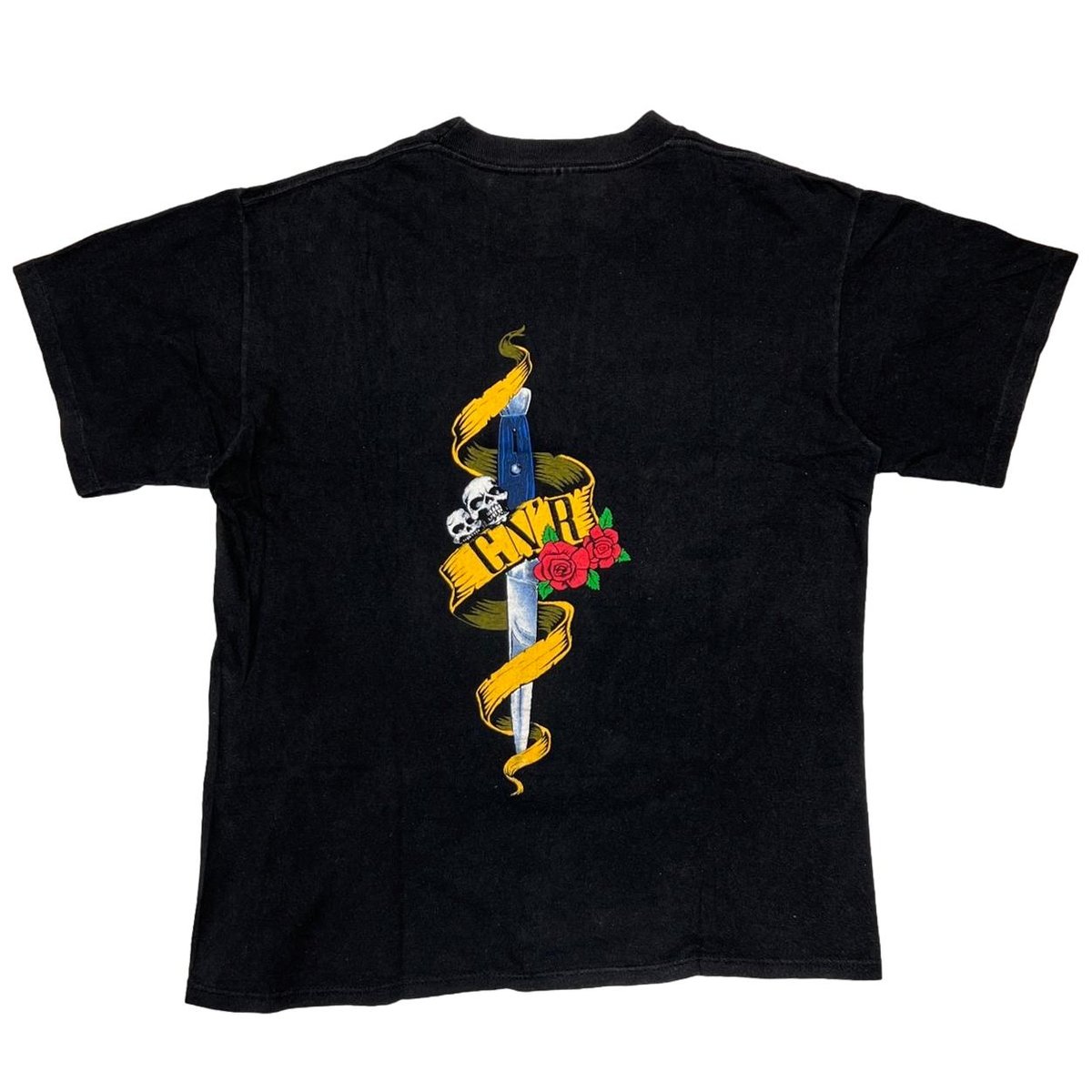 GUNS N' ROSES 1990 SKULL GUNS BROCKUM LARGE 275...