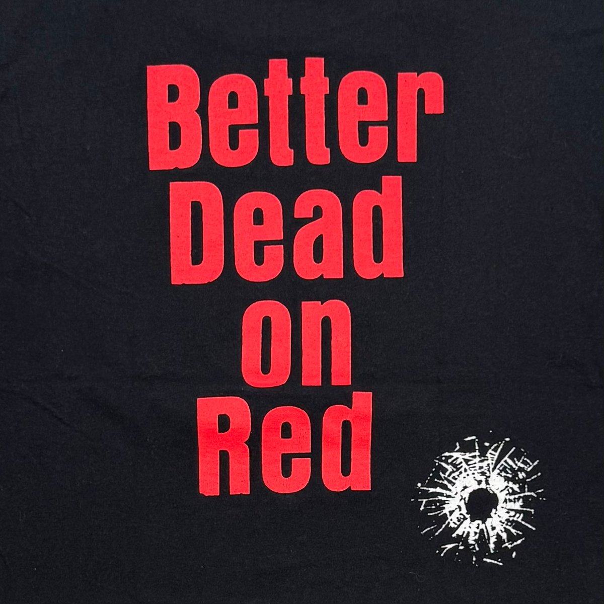 MISFITS 1998 BULLET BETTER DEAD ON RED ALL SPOR...