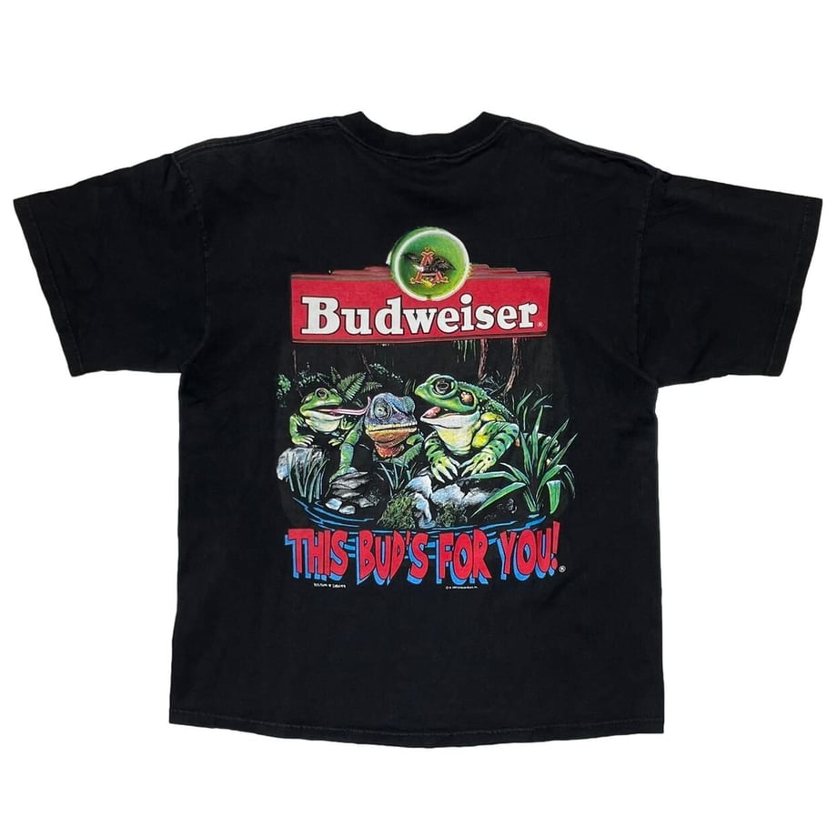 Budweiser CHAMELEON&FROG 1999 THIS BUD'S FOR YO...