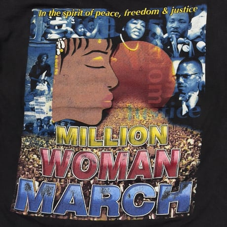 MILLION WOMAN MARCH 1997 BENJAMIN FRANKLIN PARK...