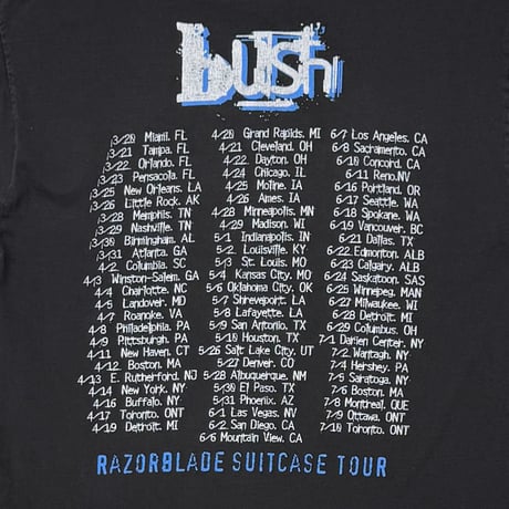 BUSH RAZORBLADE SUITCASE TOUR LS LARGE 3793 | g...