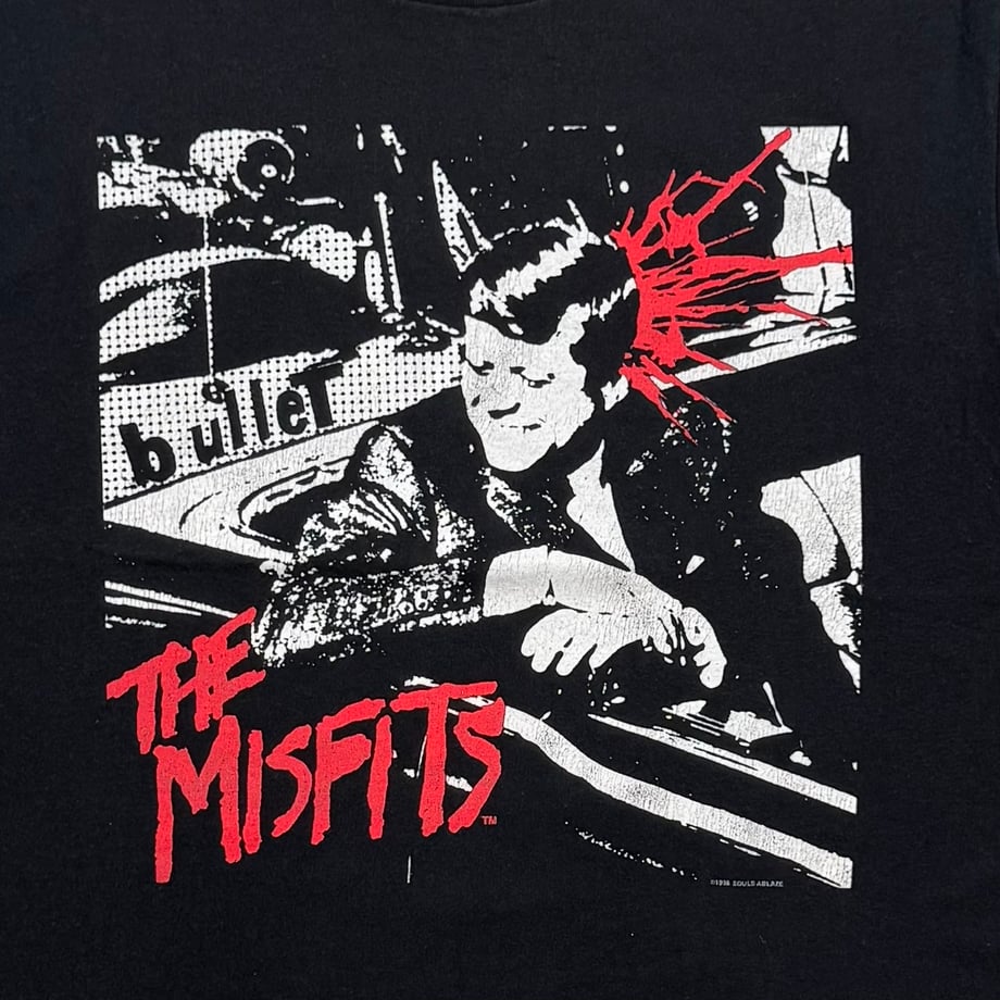 MISFITS 1998 BULLET BETTER DEAD ON RED ALL SPOR...
