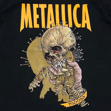 METALLICA PUSHEAD FIXXXER FRUIT OF THE LOOM LAR...