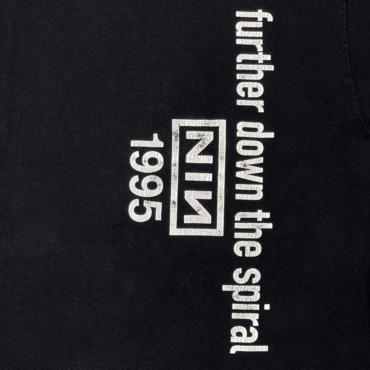 NINE INCH NAILS FURTHER DOWN THE SPIRAL FITS XL...