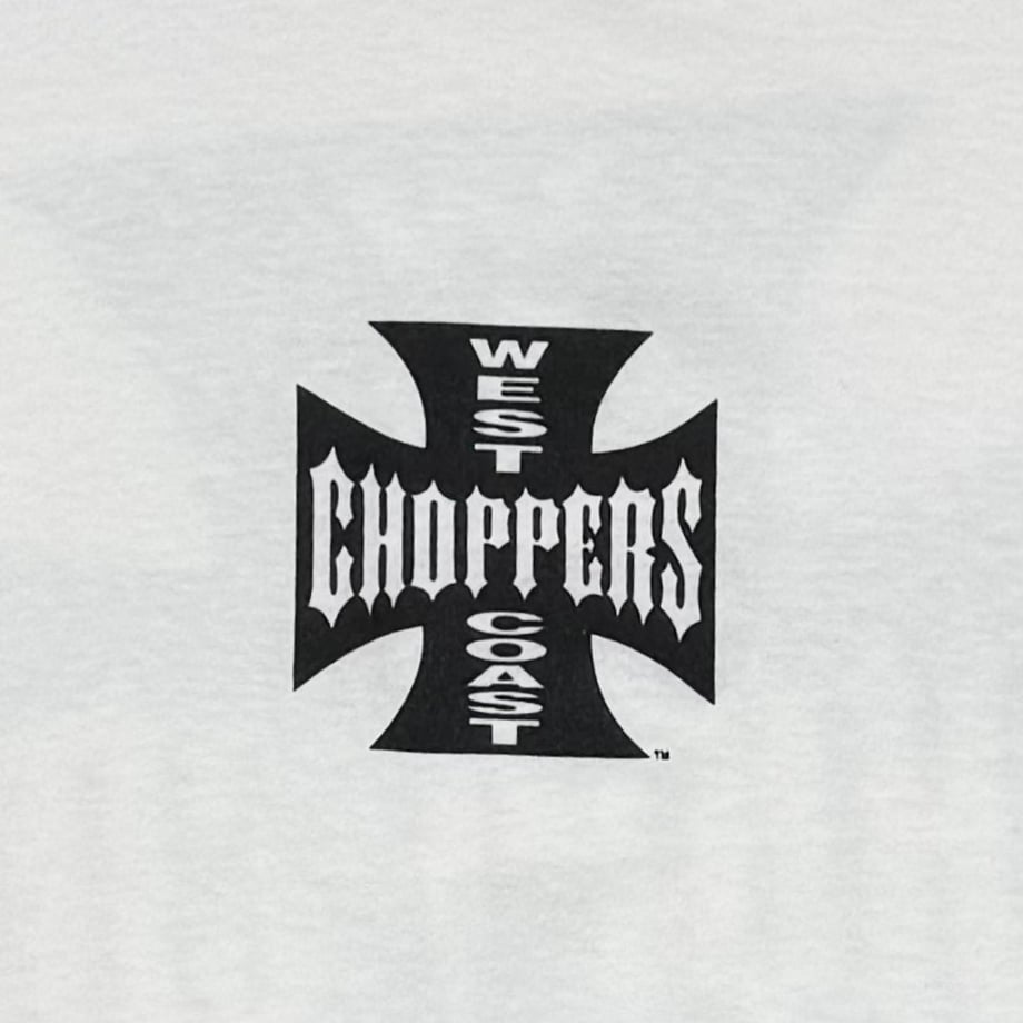 WEST COAST CHOPPERS IRON CROSS SS WHITE FITS XL...