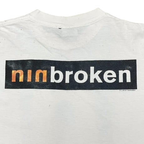 NINE INCH NAILS nin broken WHITE ALL SPORT LARG...