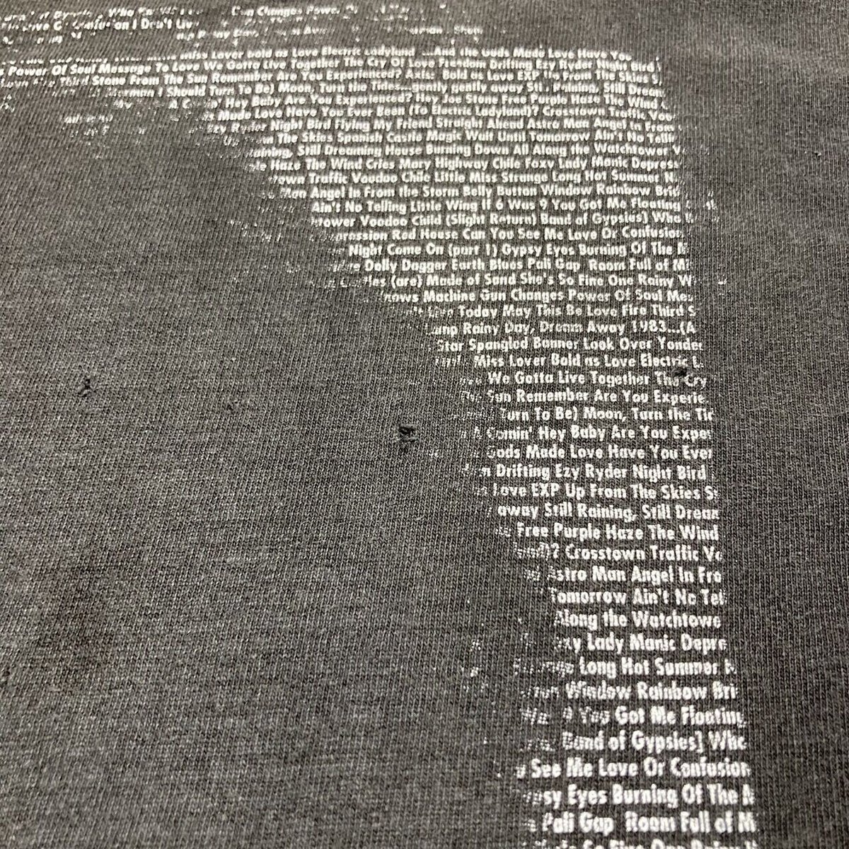 JIMI HENDRIX TEXT FACE FITS XL 1907 | greatLAnd...
