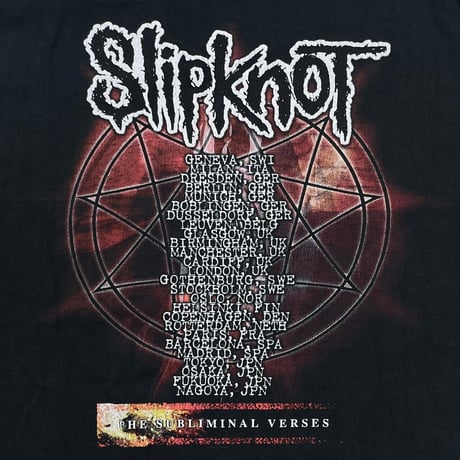 Slipknot THE SUBLIMINAL VERSES FITS XL 7781 | g...
