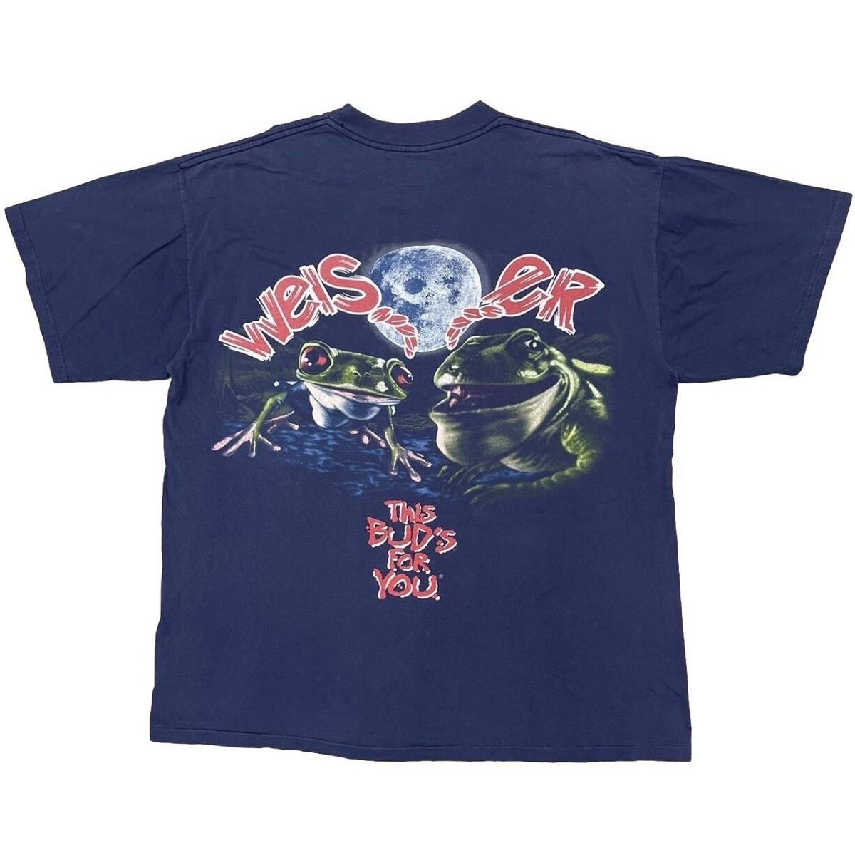 Budweiser FROGS THIS BUD'S FOR YOU NAVY TULTEX ...