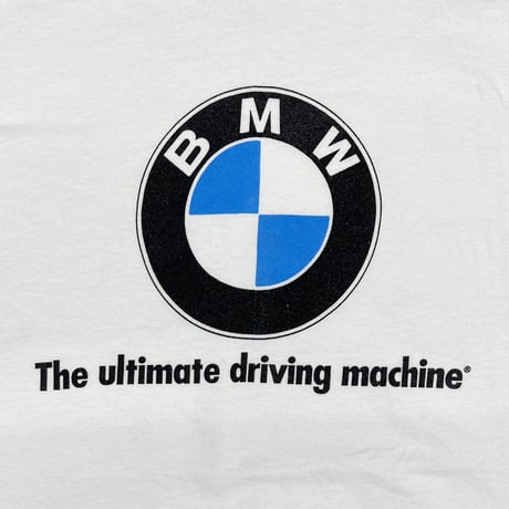 BMW The ultimate driving machine LOGO WHITE XL ...