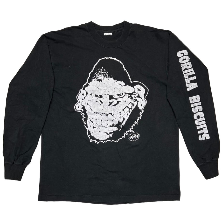 GOLLILA BISCUITS 1991 europe TOUR LS XL 7237