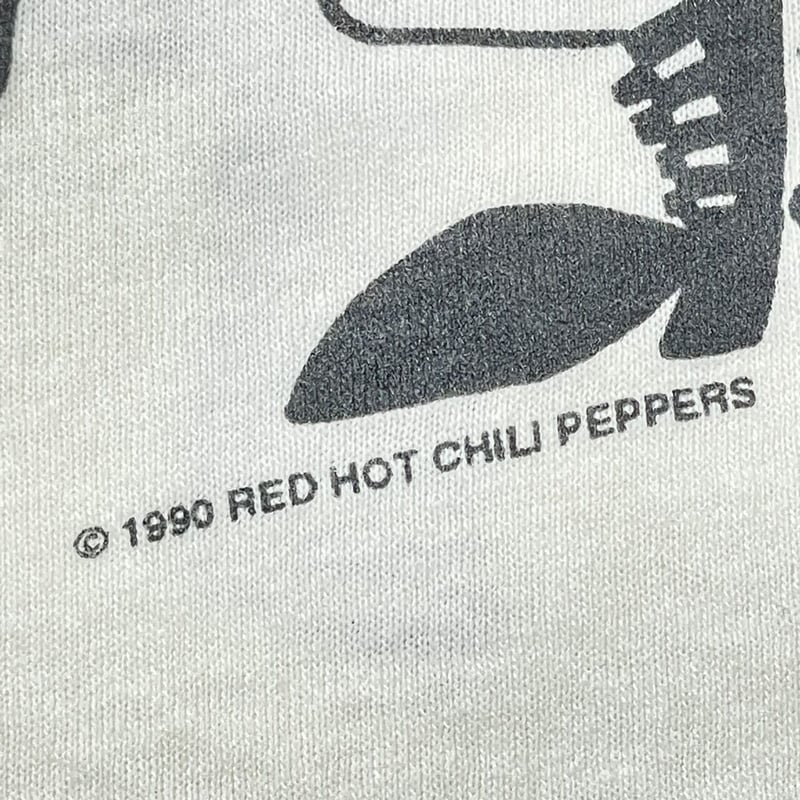 RED HOT CHILI PEPPERS 1990 PICASSO WHITE FITS L RED HOT CHILI PEPPERS 1990 PICASSO WHITE FITS L