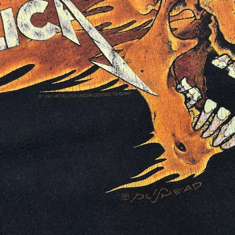 METALLICA PUSHEAD FLAME SKULL GIANT XL 0798 | g...