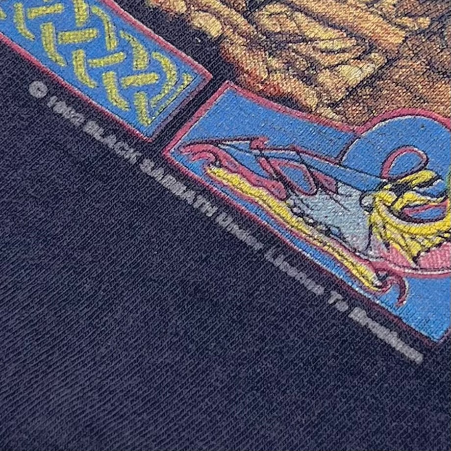 BLACK SABBATH 4 DESIGN 1992 NAVY BROCKUM LARGE ...