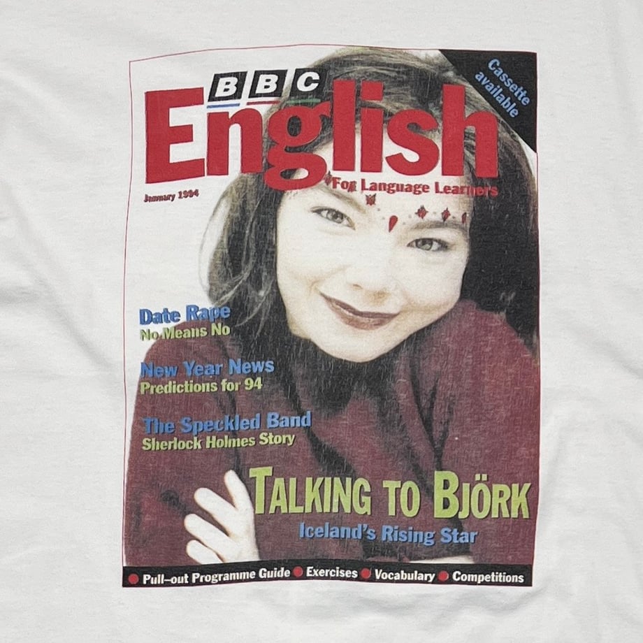 Bjork BBC ENGLISH WHITE XL 6360 | greatLAnd OSAKA