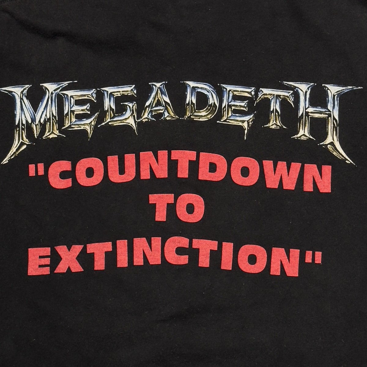 MEGADETH 1992 COUNTDOWN TO EXTINCTION BROCKUM X...