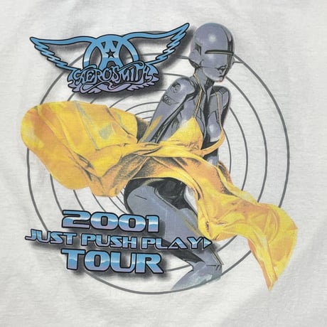 AERO SMITH 2001 JUST PUSH PLAY TOUR ANVIL XL 11...