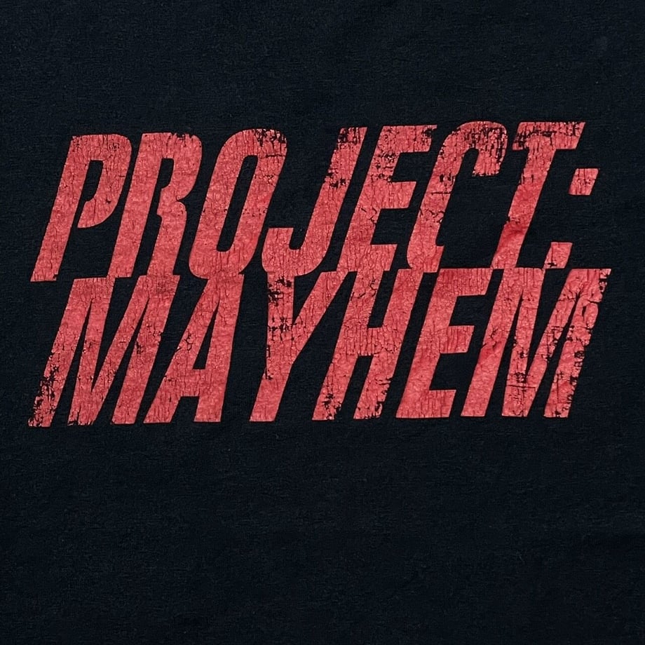 FIGHT CLUB PROJECT MAYHEM FRUIT OF THE LOOM LAR...