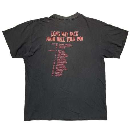 DANZIG LONG WAY BACK FROM HELL TOUR 1990 BROCKU...