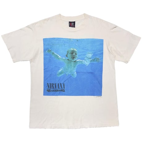 NIRVANA 1992 NEVERMIND WHITE GIANT BY TEE JAYS ...