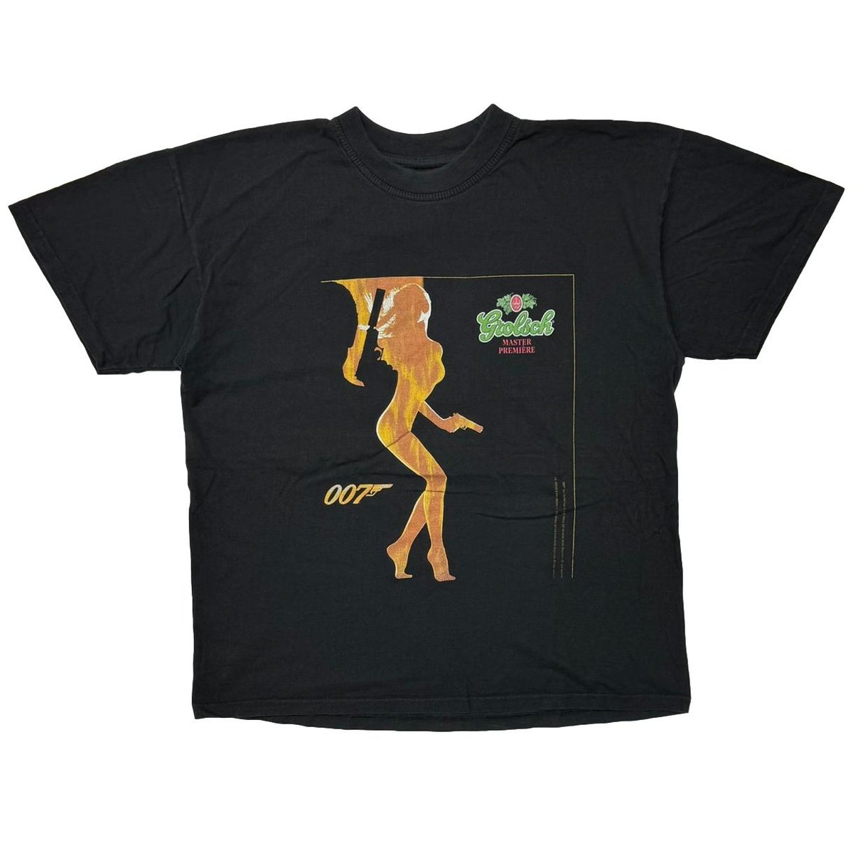 007 WORLD IS NOT ENOUGH MOVIE PROMO BLACK FITS ...