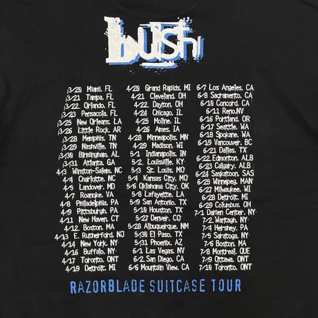 BUSH RAZORBLADE SUITCASE TOUR LS MURINA XL 5184...
