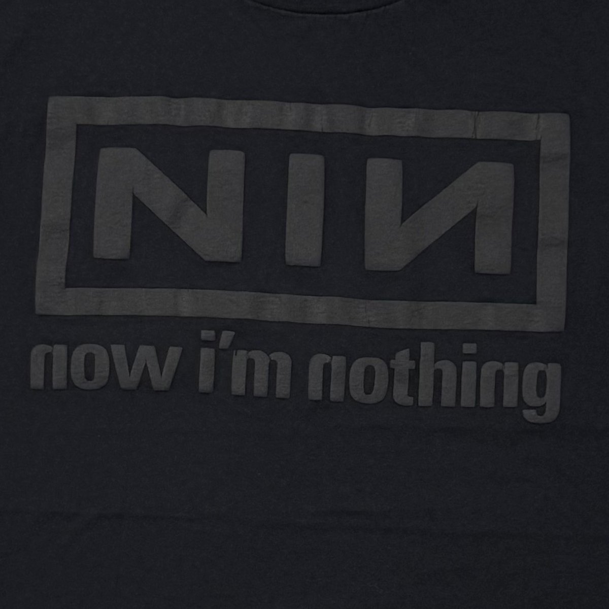 NINE INCH NAILS 1994 NOW I'M NOTHING BLACK 3D P...