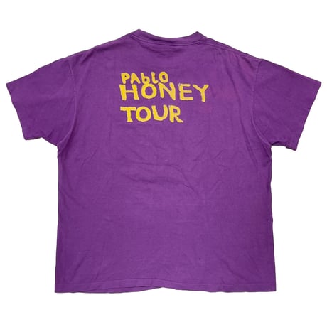 radiohead 1993 pablo HONEY TOUR PURPLE ANVIL XL...