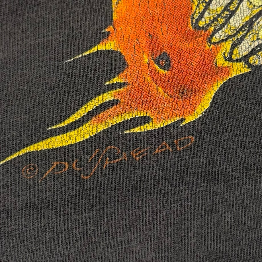 METALLICA PUSHEAD SIDE FLAME GIANT LARGE 0295