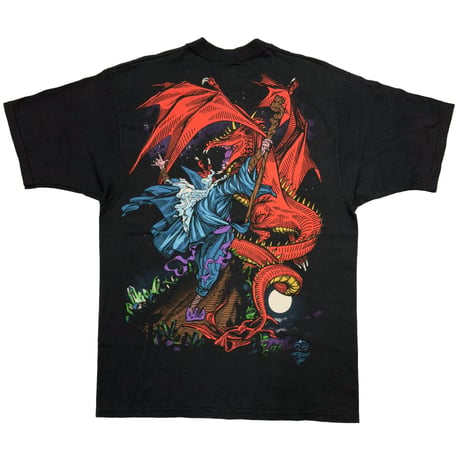 LIQUID BLUE WIZARD & DRAGON 1997 LARGE 7314 | g...