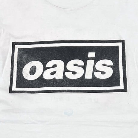 oasis BOX LOGO BACK CIRCLE PRINT WHITE FRUIT OF...