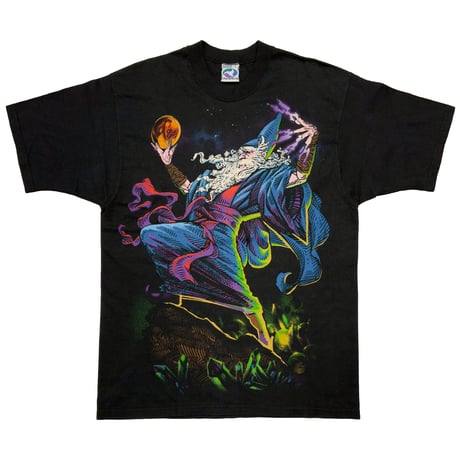 LIQUID BLUE WIZARD & DRAGON 1997 LARGE 7314 | g...