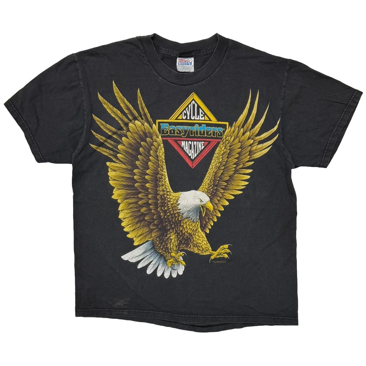 OLOD&VINTAGE 1995 EASYRIDERS DALLAS HANES LARGE...