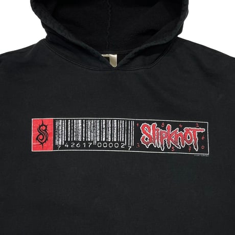 Slipknot BARCODE HOODIE WINTERLAND LARGE 9311