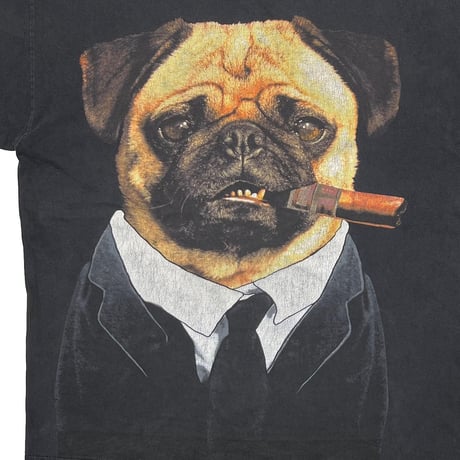 MEN IN BLACK SMOKING PUG universal studios LARG...