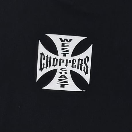 WEST COAST CHOPPERS IRON CROSS LS BLACK LARGE 8...