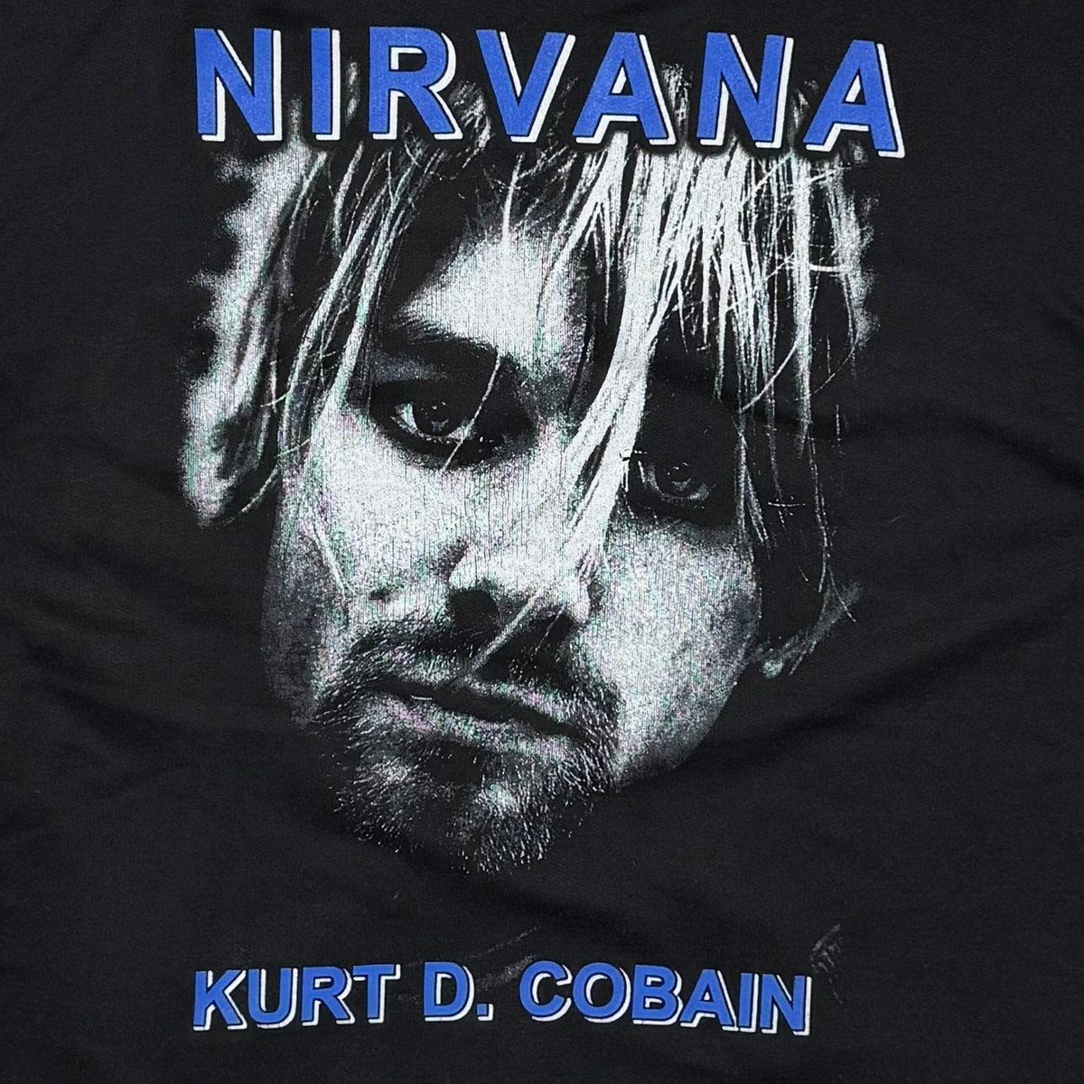 NIRVANA FRONT TEXT BACK KURT BOOTLEG NEW LINE 2...