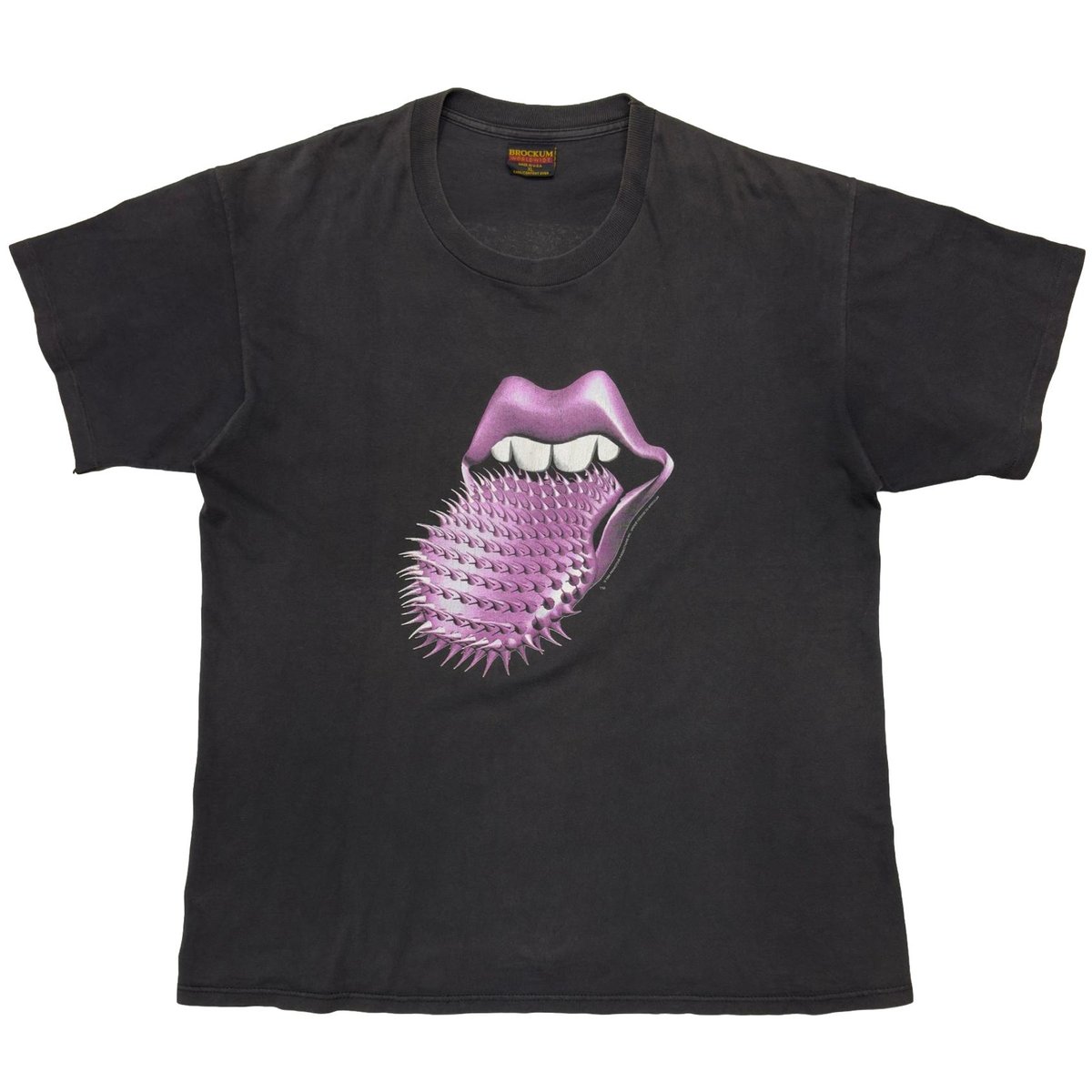 ROLLING STONES SPIKE TONGUE PARIS MAP BROCKUM X...