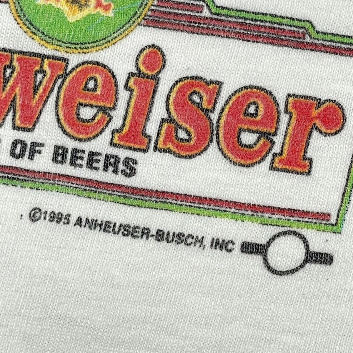 Budweiser 1995 3 FROGS BUD...BUD...WEIS WHITE X...