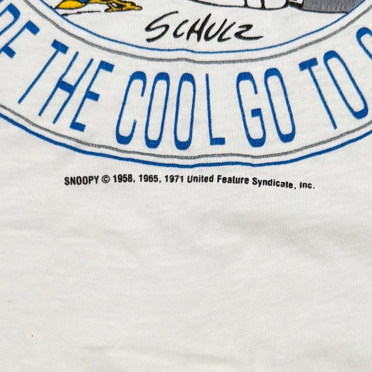 PEANUTS SNOOPY WHARTON COLLEGE WHERE THE COOL G...