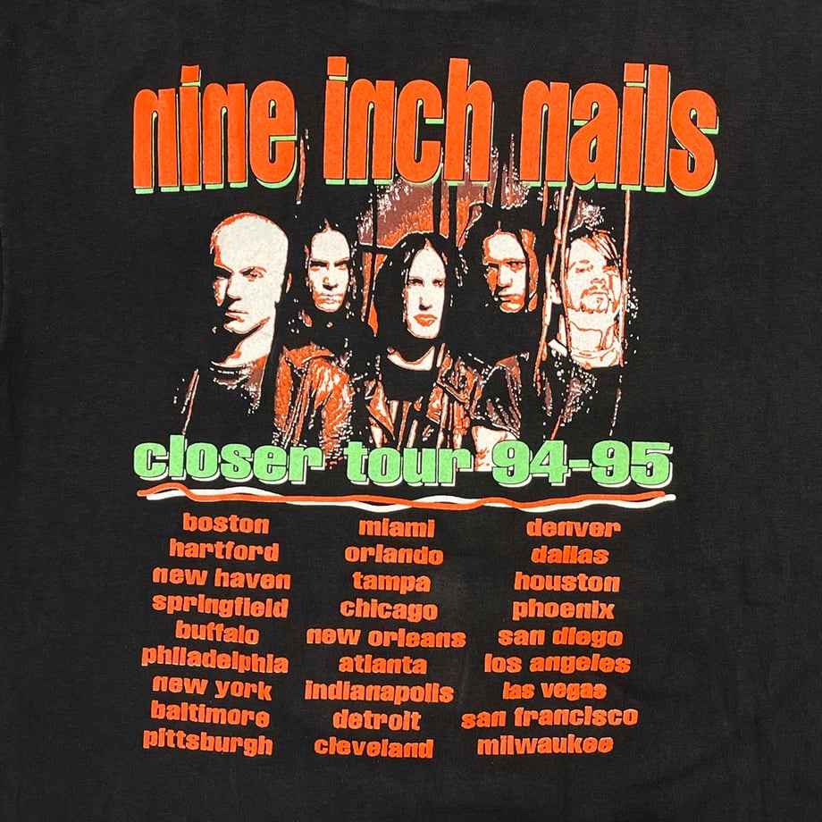 NINE INCH NAILS CLOSER TOUR 1994-1995 XL 5728